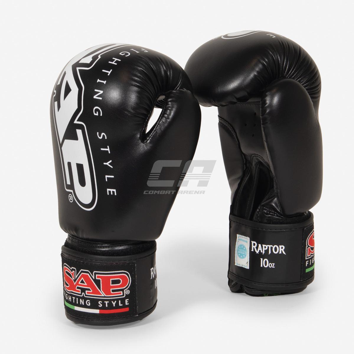 Raptor SAP WAKO Bokshandschoenen 10 oz Zwart | CombatArena.nl – Combat ...